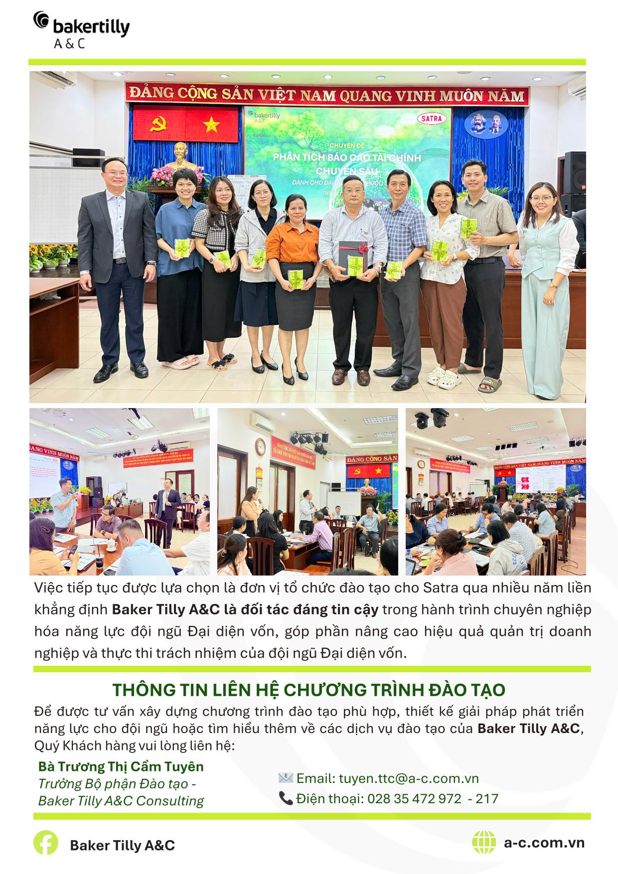 Nâng tầm năng lực đại diện vốn - hành trình đào tạo chuyên sâu cùng ...